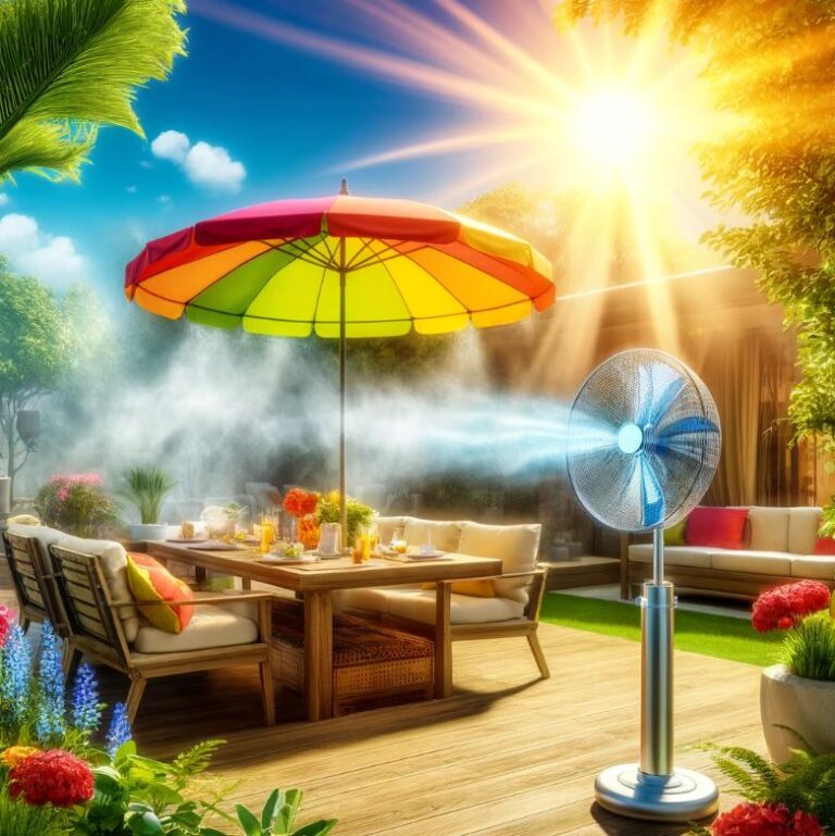 Outdoor Cooling Fans: Beat the Heat Even Outside - Happy Home Nerd